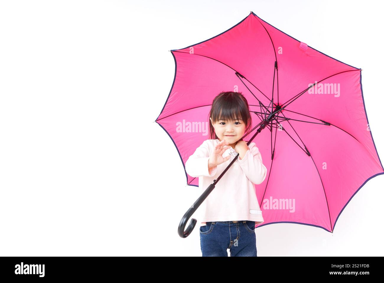 Child with umbrella Stock Photo - Alamy