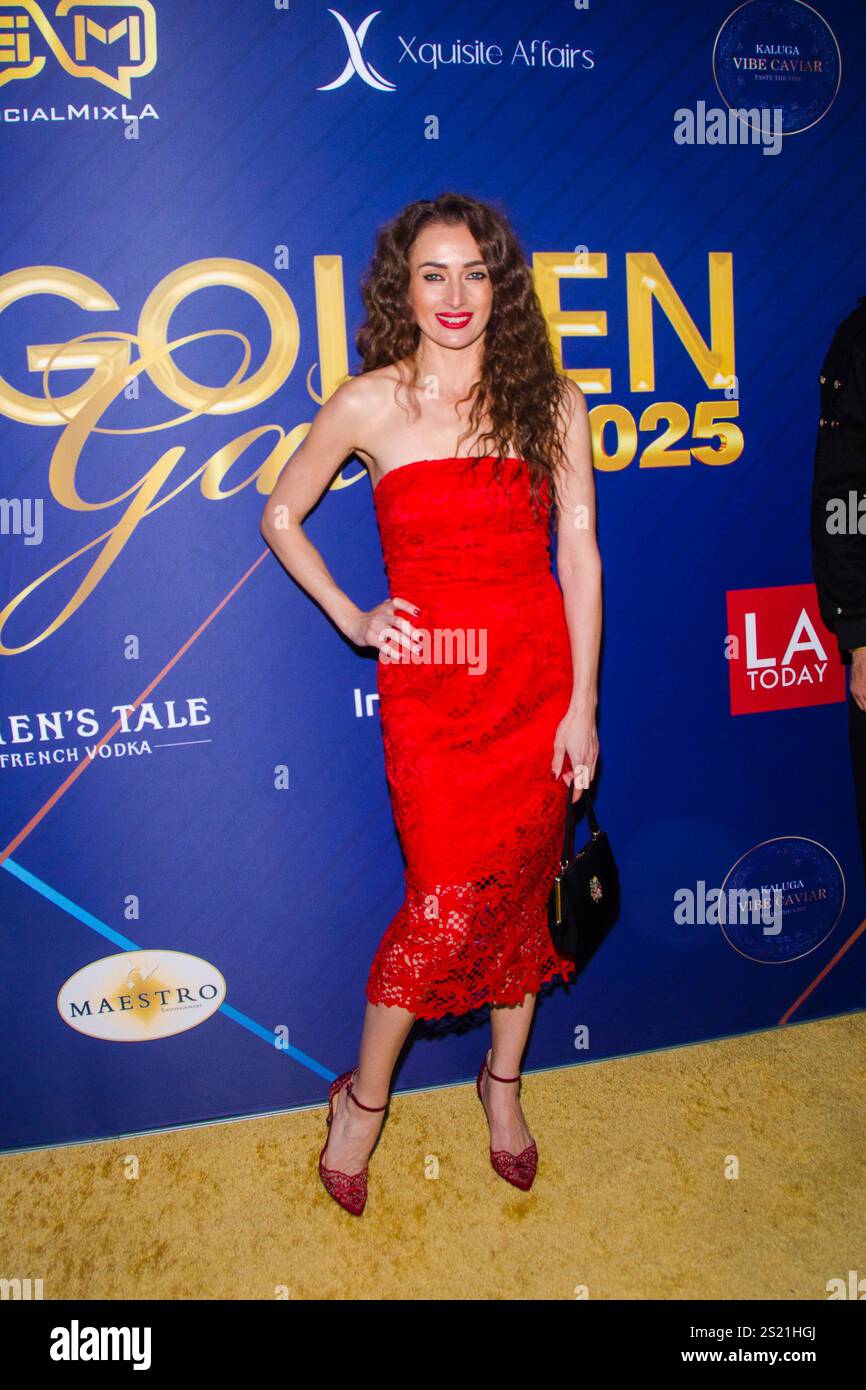 Annual Golden Gala Pre-Awards event 1-04-25 Stock Photo - Alamy