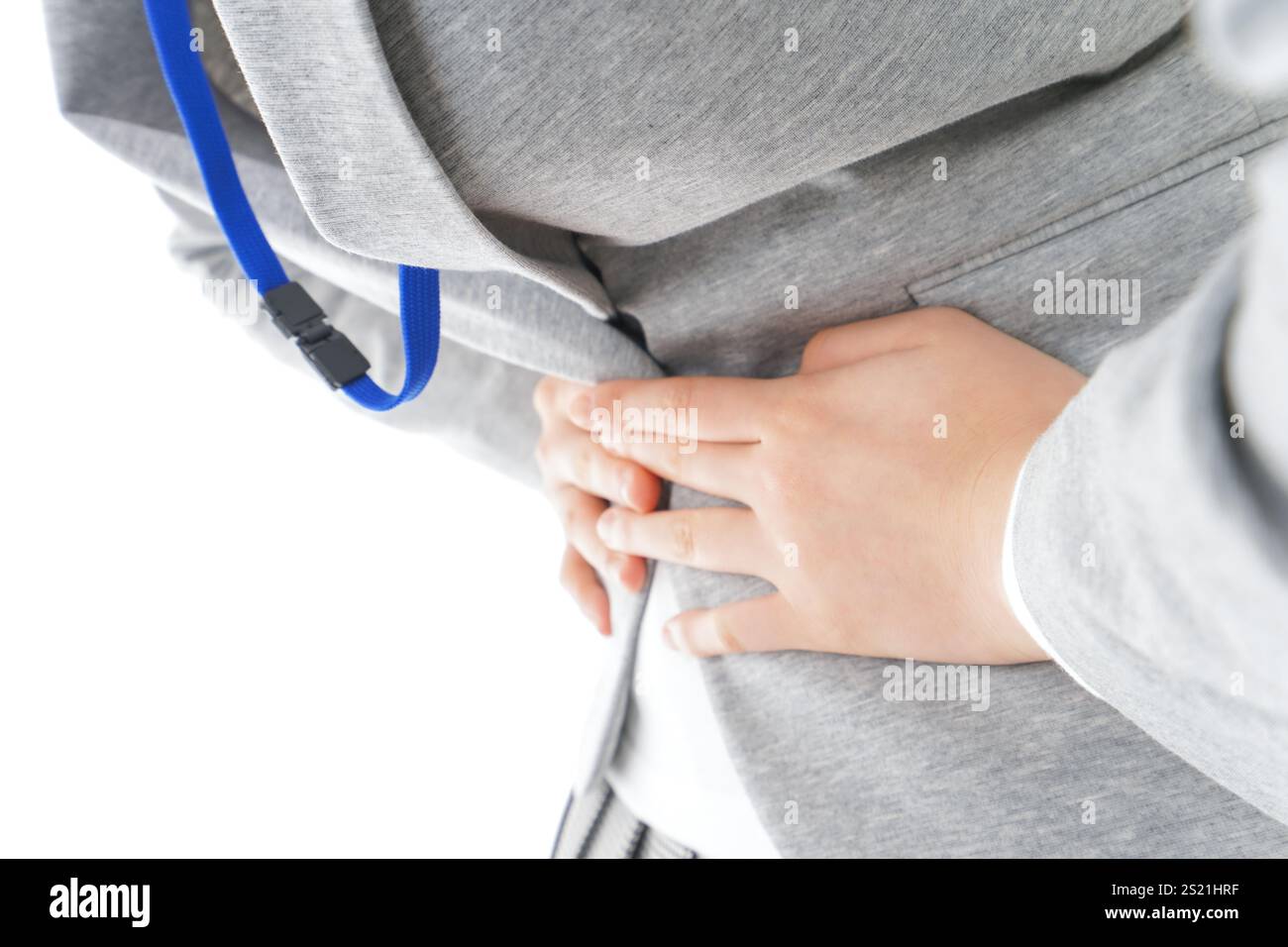Young career women suffering from abdominal pain Stock Photo - Alamy