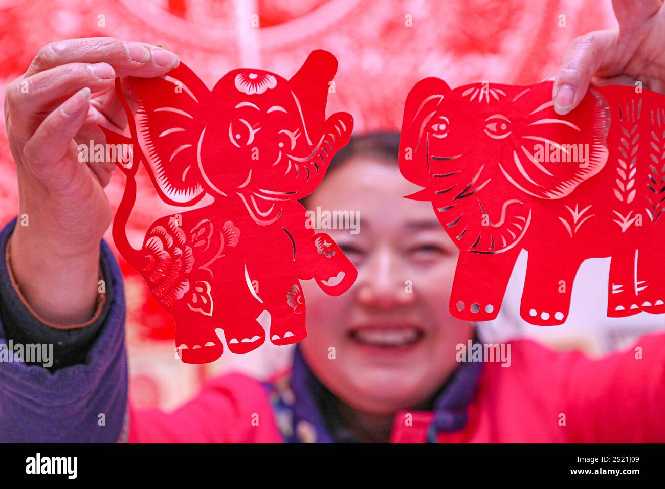 Beijing, China's Gansu Province. 4th Jan, 2025. Zhang Xuefeng, an ...