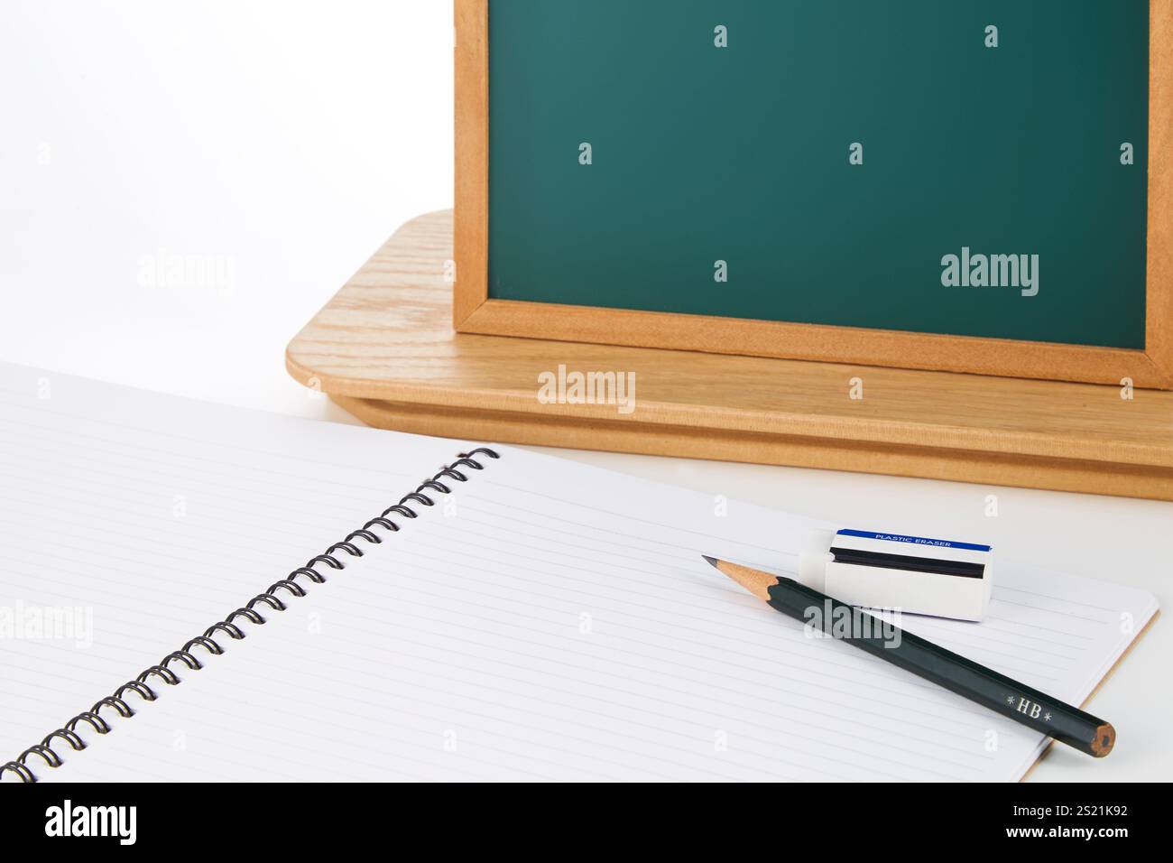 Blackboard Lesson Classroom Stock Photo - Alamy