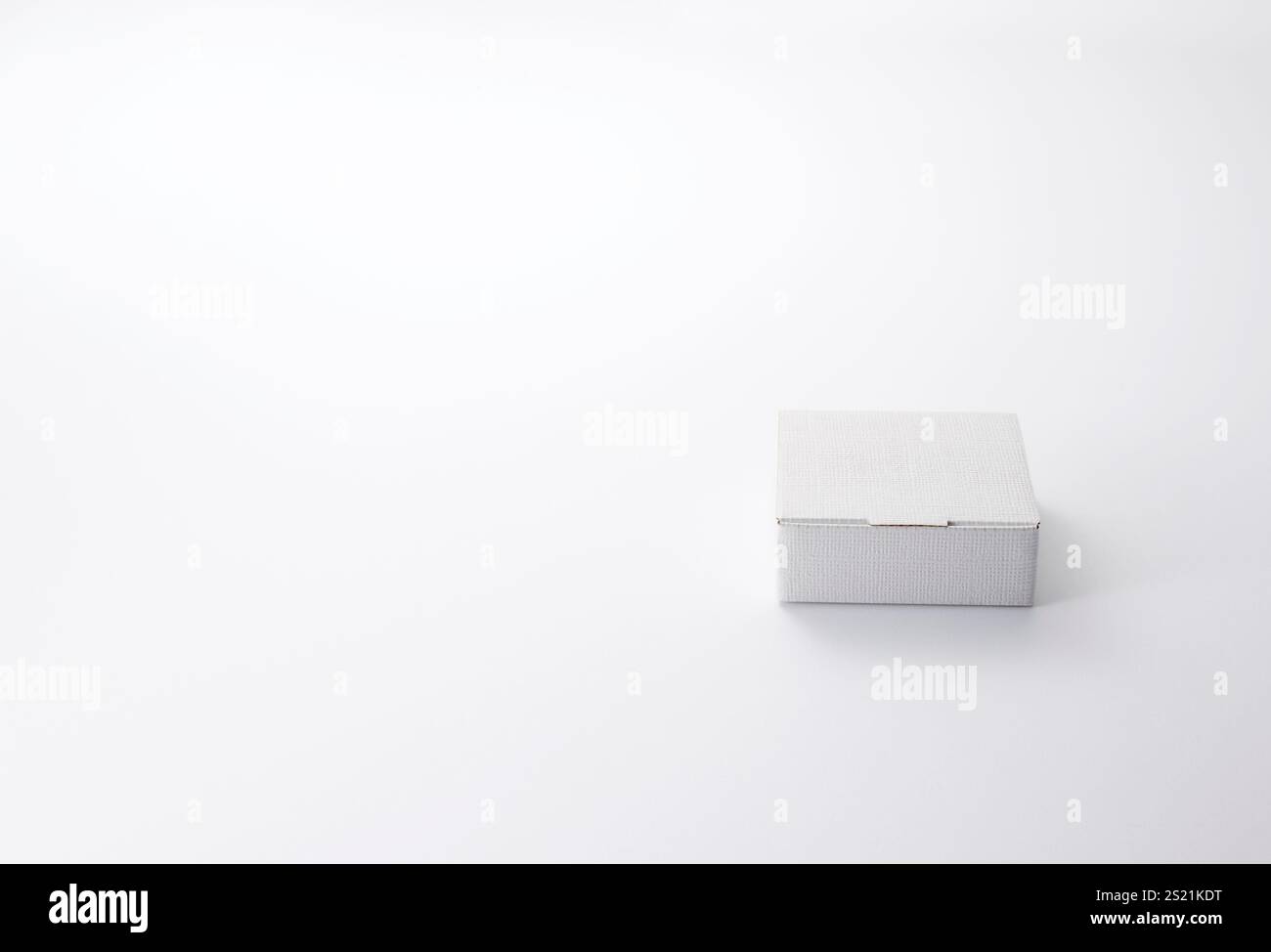 Simple white box Stock Photo - Alamy