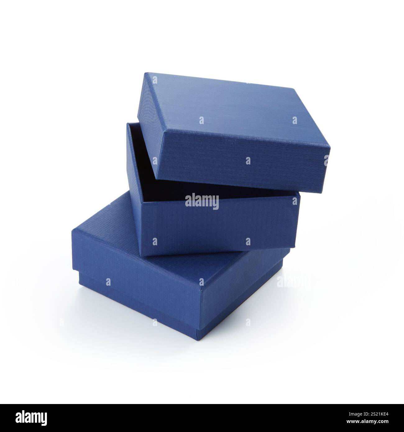 Purple gift box blue Cut Out Stock Images & Pictures - Alamy