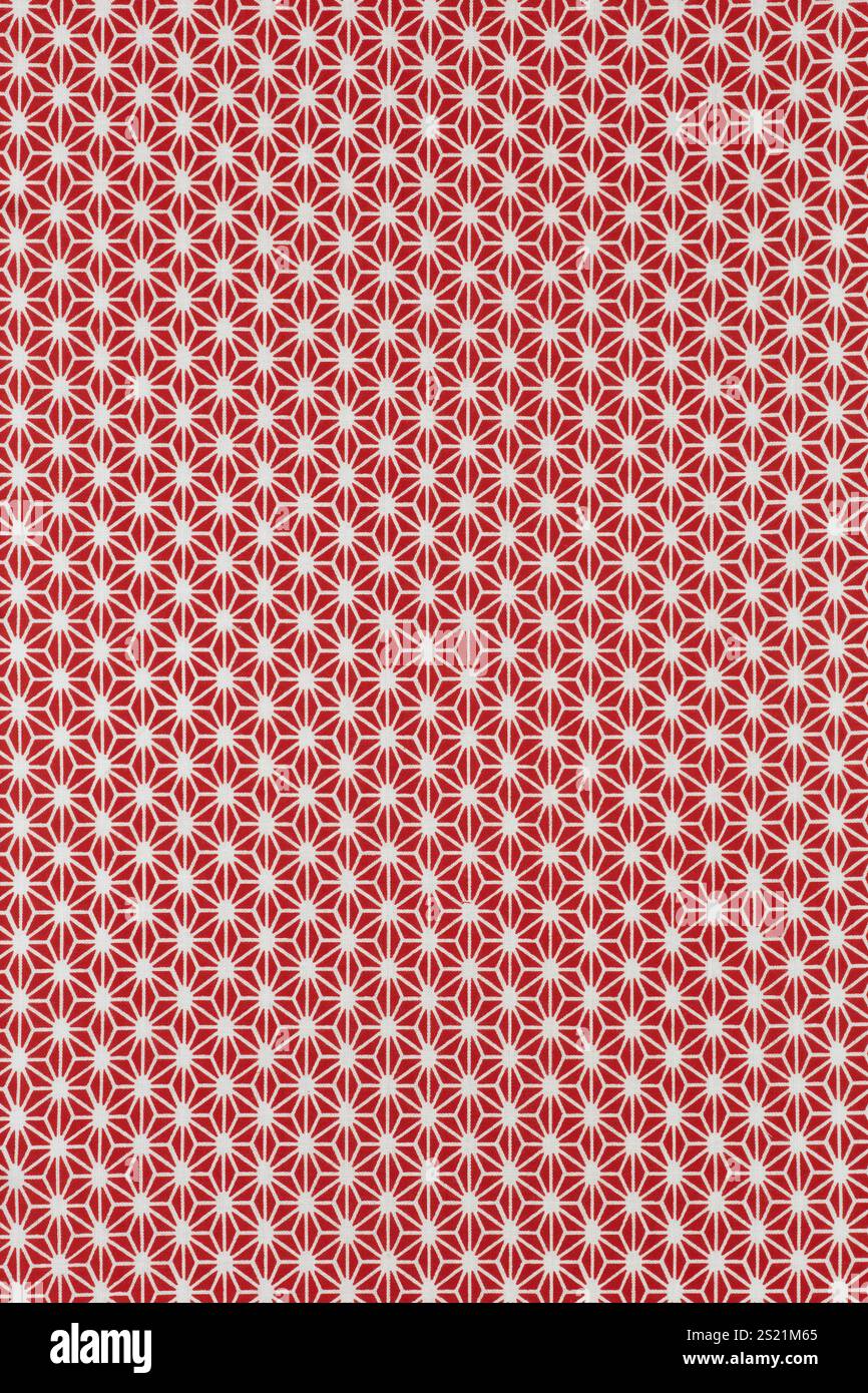 Background Material: Tenugui Hand towel, Japanese Pattern (Asanoha ...