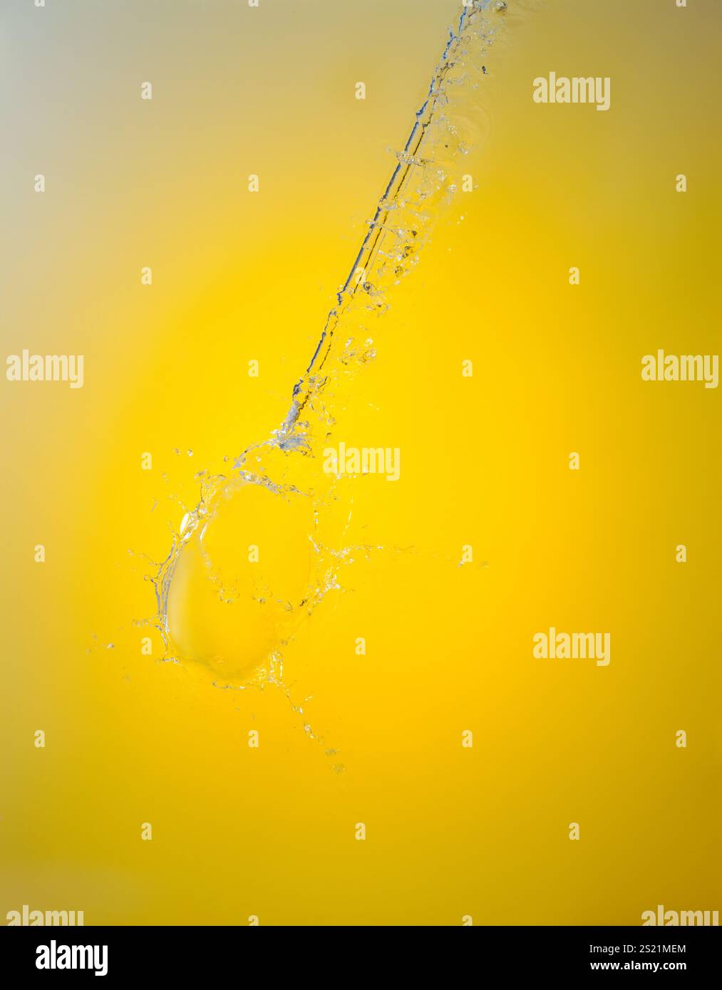 The path of an object through water Stock Photo - Alamy