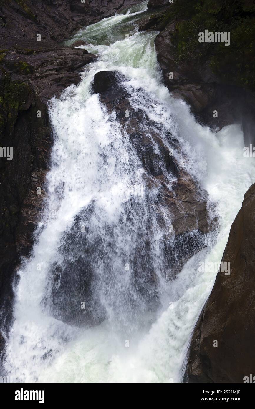 The Krimml Waterfalls in Austria (Salzburg) . Largest waterfalls in ...