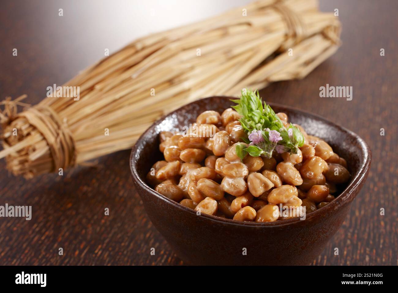 Mito natto (fermented soybeans Stock Photo - Alamy