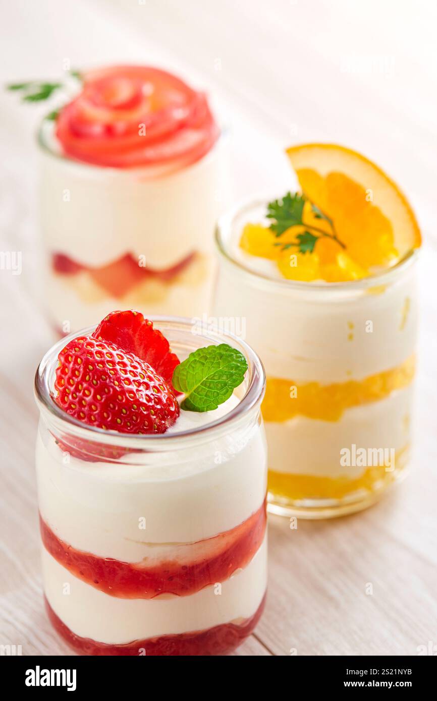 Sweets 3 types hi-res stock photography and images - Alamy