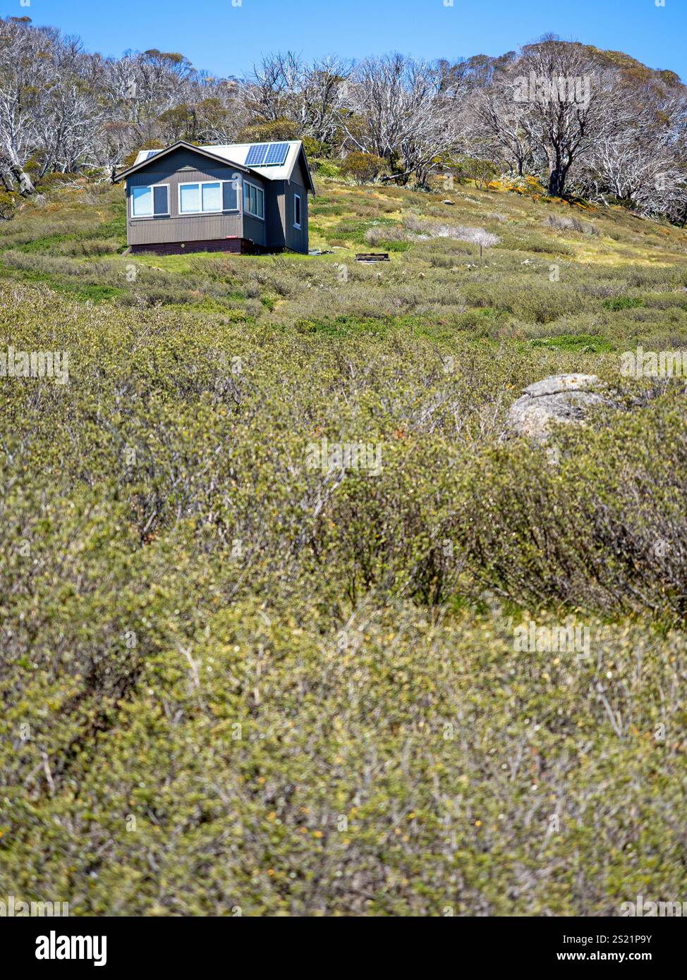 Illawong Lodge, Kosciuszko National Park Stock Photo - Alamy