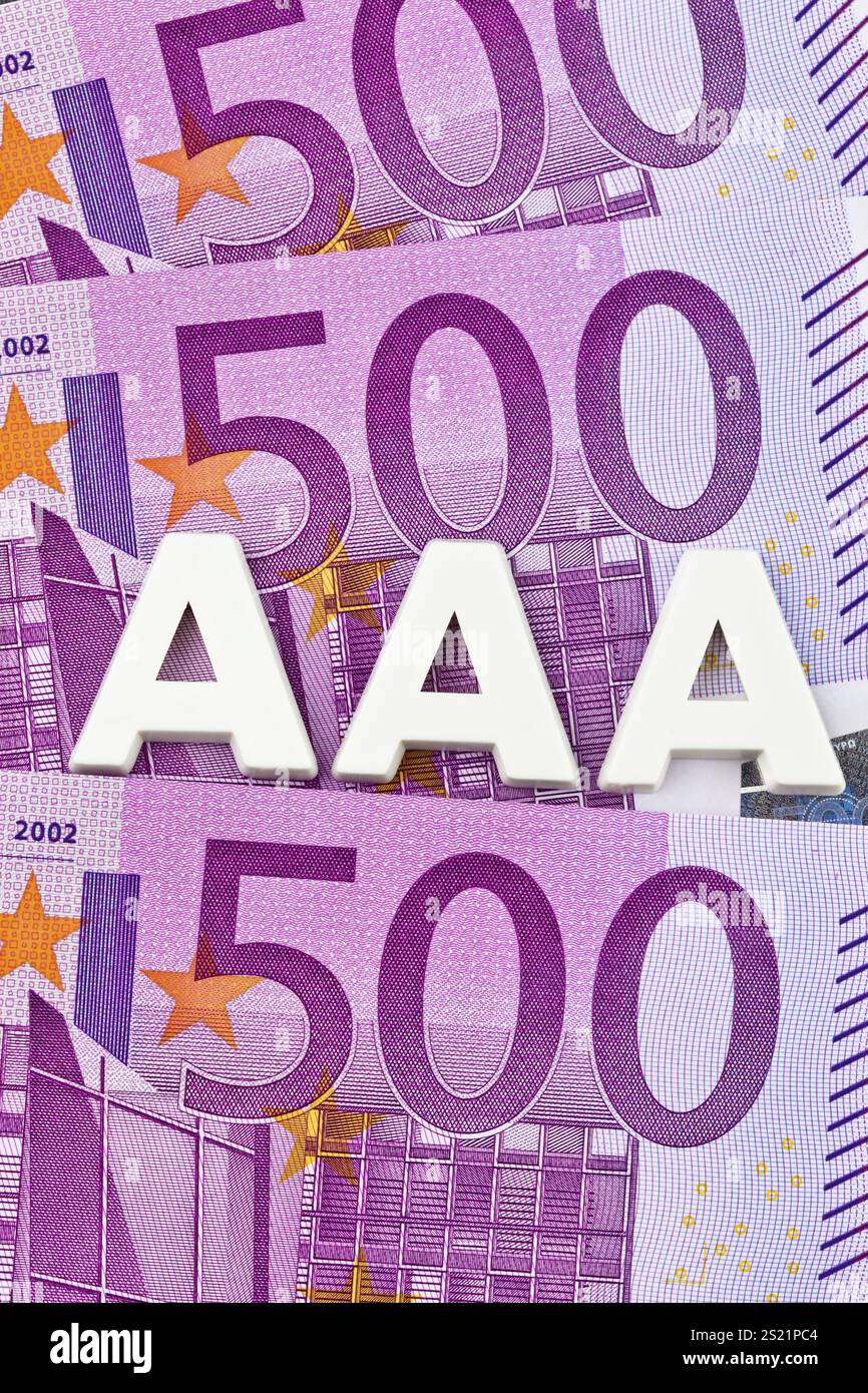 A rating agency has awarded the 3A letters. Tripple-a rating from a ...