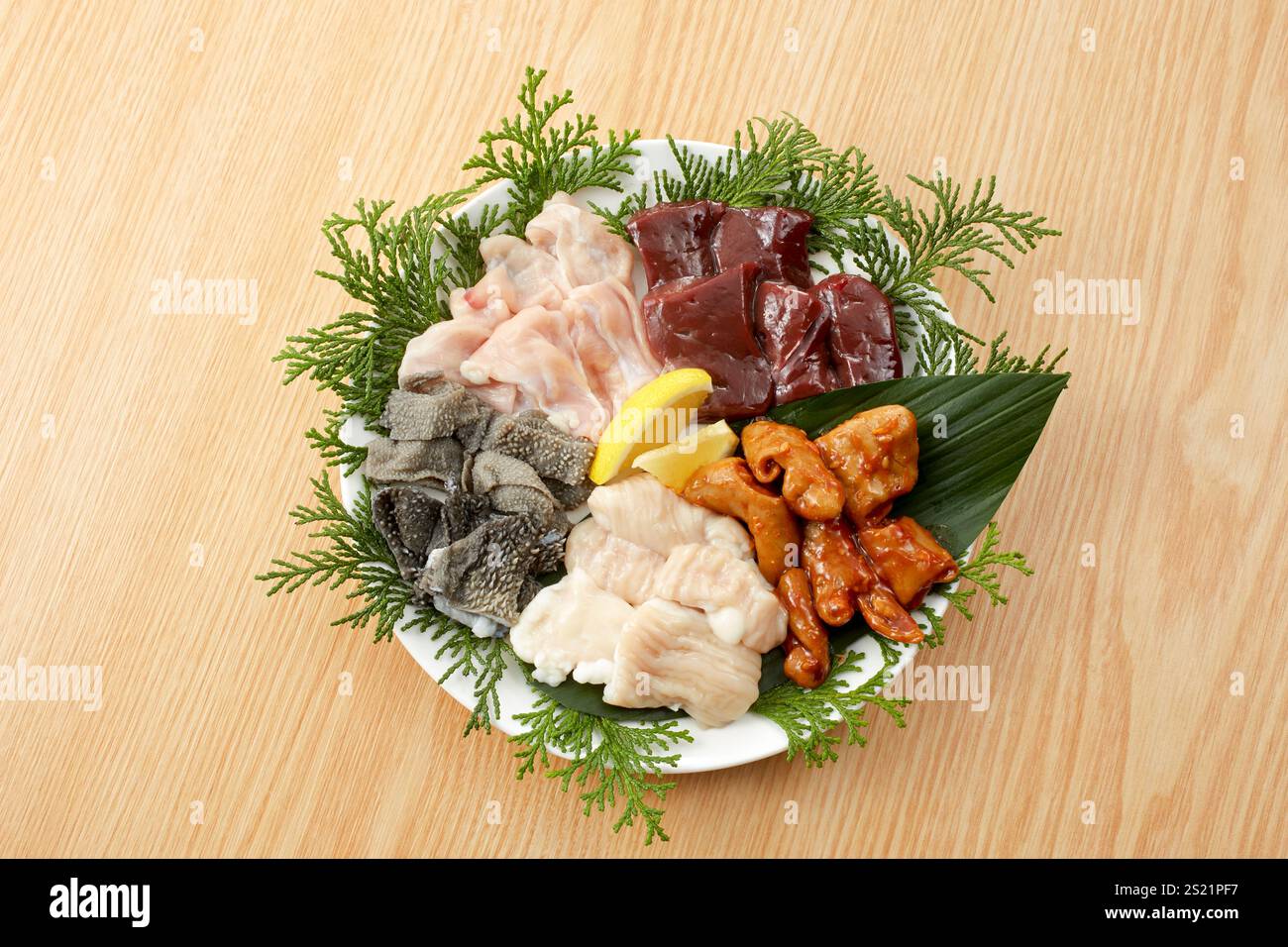 5 kinds of hormones (tecchan, senmai, shimacho, liver, chicken halami ...