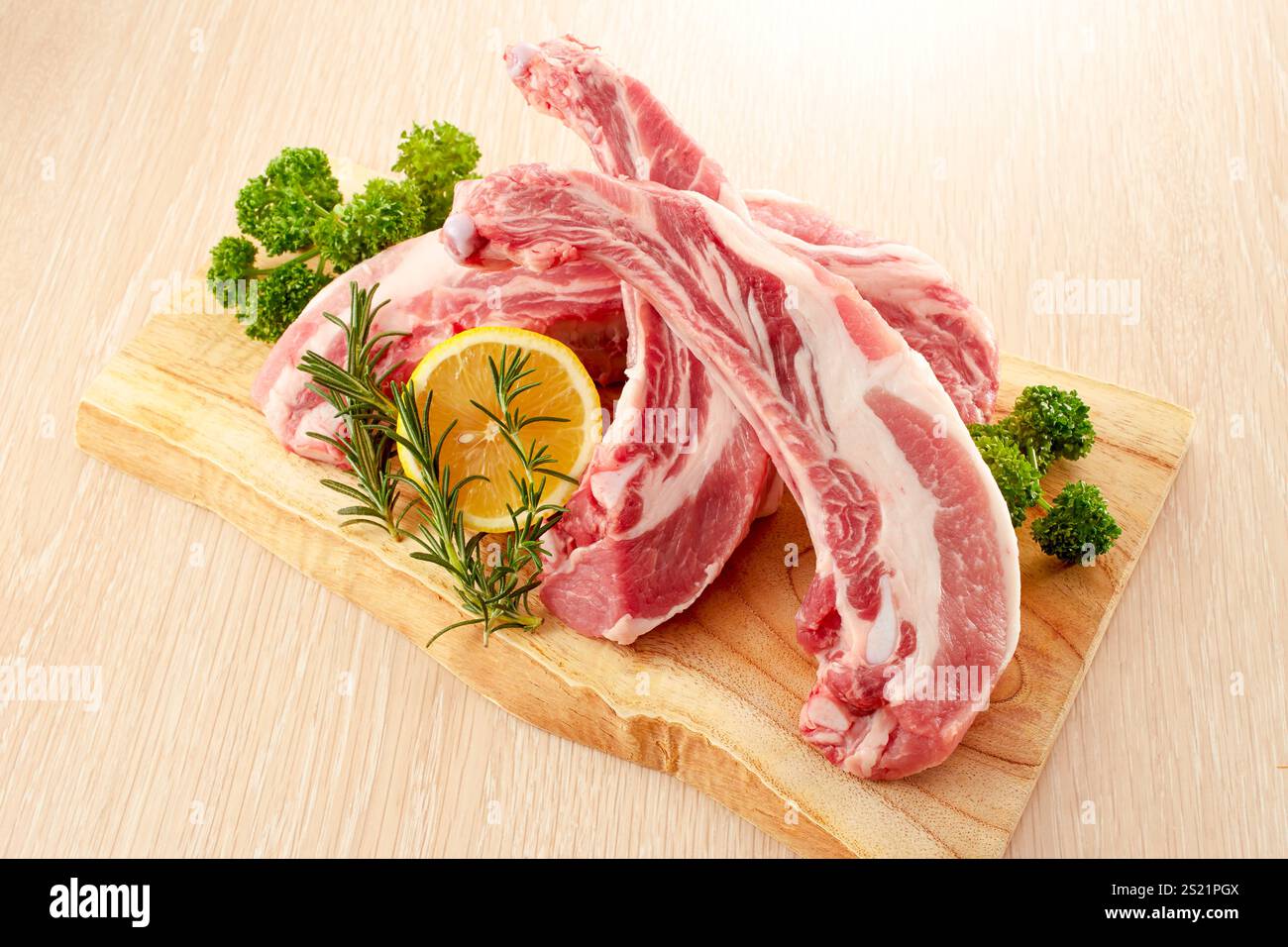 Pork spare ribs Stock Photo - Alamy