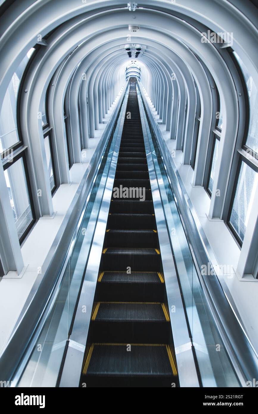 Escalator leading to heaven Stock Photo - Alamy