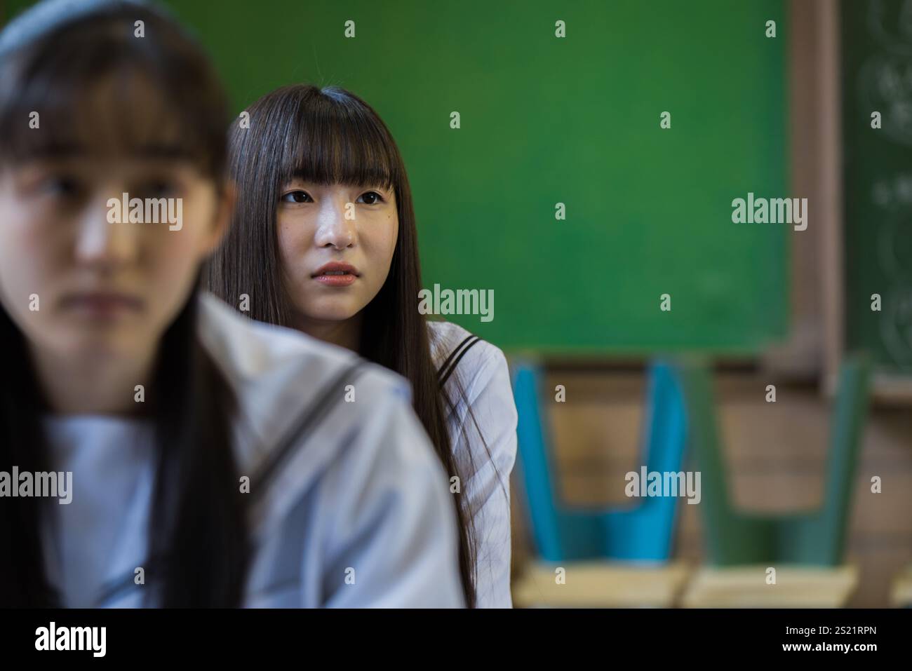 High school students taking a class Stock Photo - Alamy