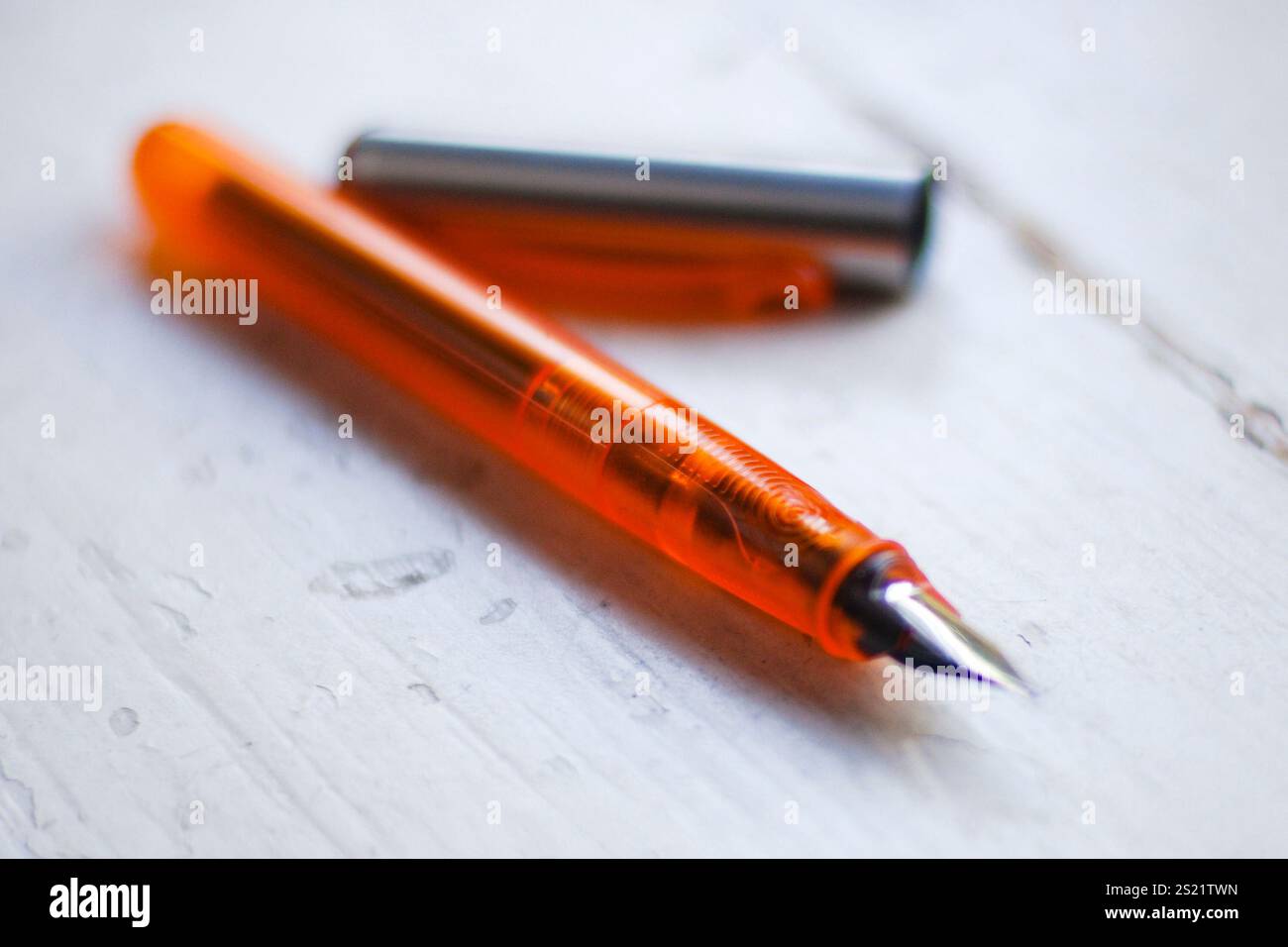 Stationery - fountain pens Stock Photo - Alamy