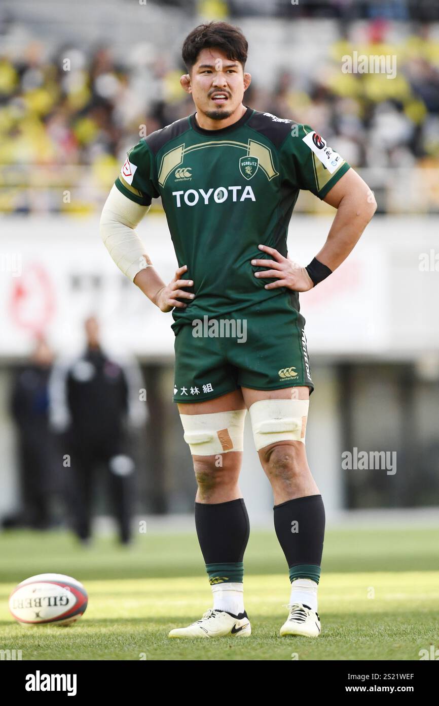 Tokyo, Japan. 4th Jan, 2025. Kazuki Himeno (Verblitz) Rugby : 2024-25 ...