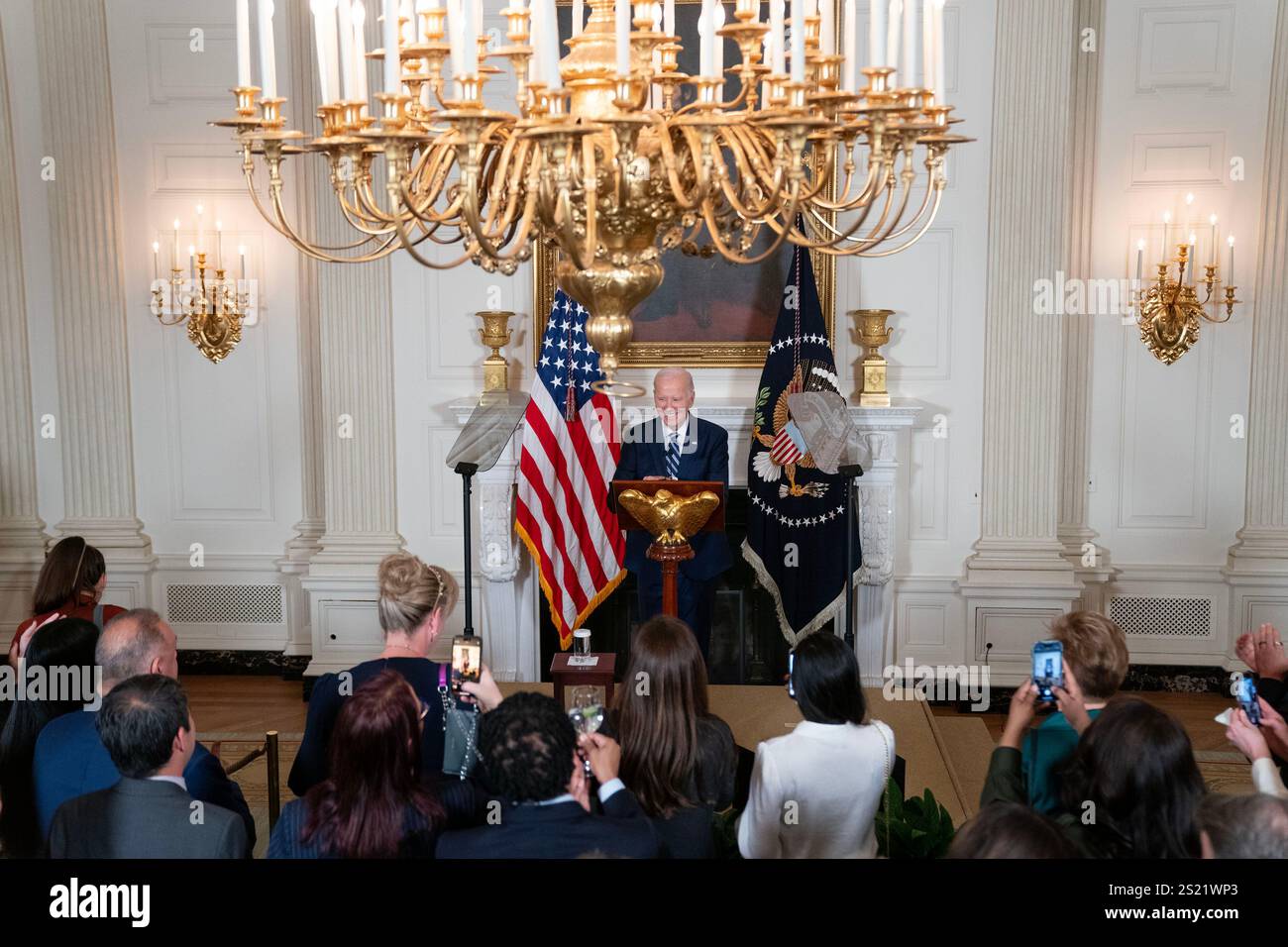 Washington, United States. 05th Jan, 2025. President Joe Biden delivers ...