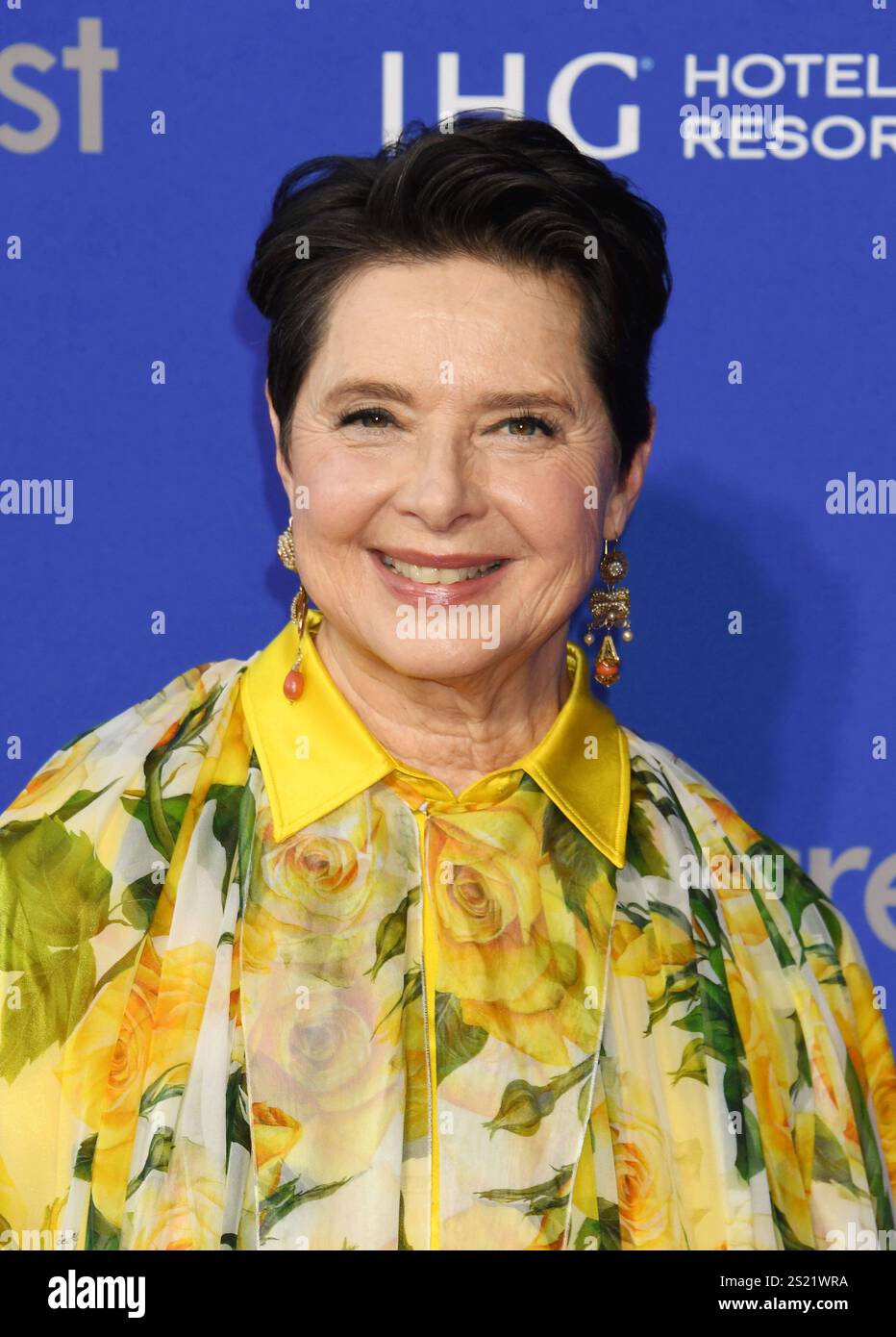 PALM SPRINGS, CALIFORNIA - JANUARY 03: Isabella Rossellini attends the ...