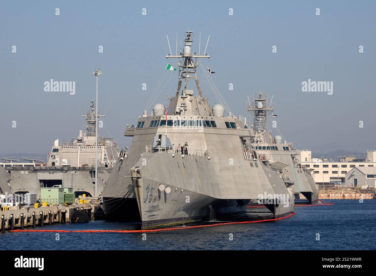 San Diego, California, USA. 21st Dec, 2024. The USS Jackson (LCS-36 ...
