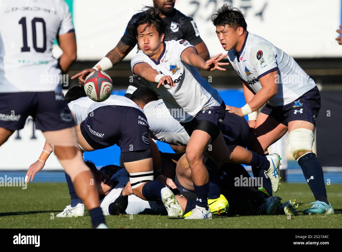 Tokyo Japan. 4th Jan, 2025. Shu Hagihara (Wild Knights), JANUARY 4 ...