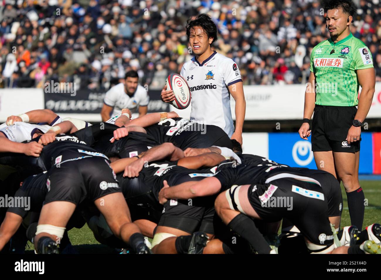 Tokyo Japan. 4th Jan, 2025. Shu Hagihara (Wild Knights), JANUARY 4 ...