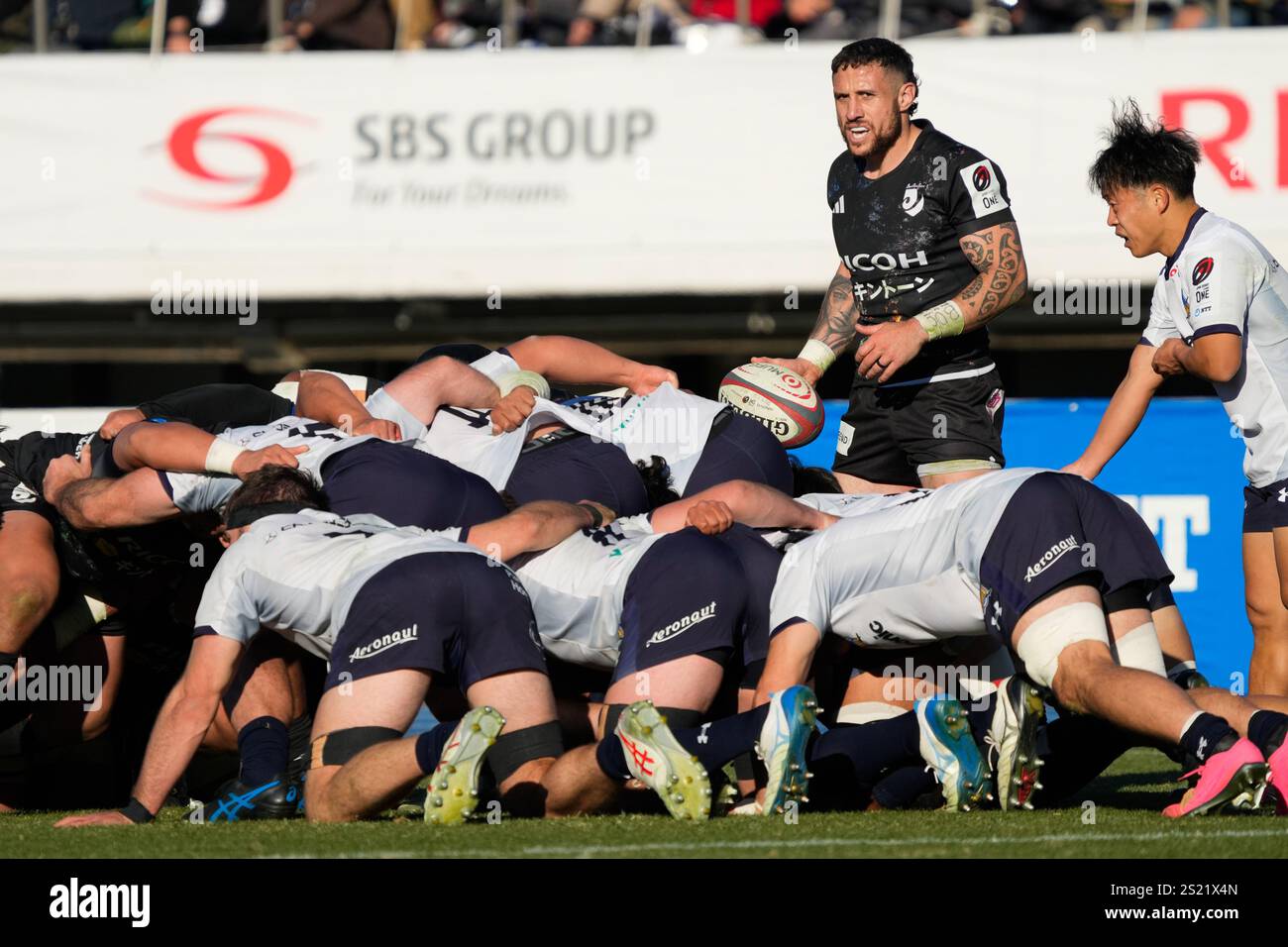 Tokyo Japan. 4th Jan, 2025. TJTJ Perenara (Black Rams), JANUARY 4, 2025 ...
