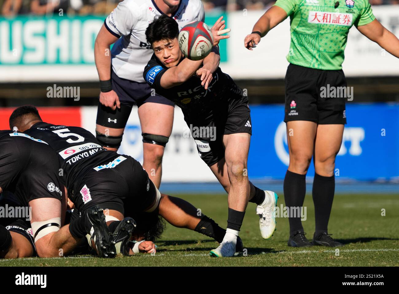 Tokyo Japan. 4th Jan, 2025. Ichigo Nakakusu (Black Rams), JANUARY 4 ...