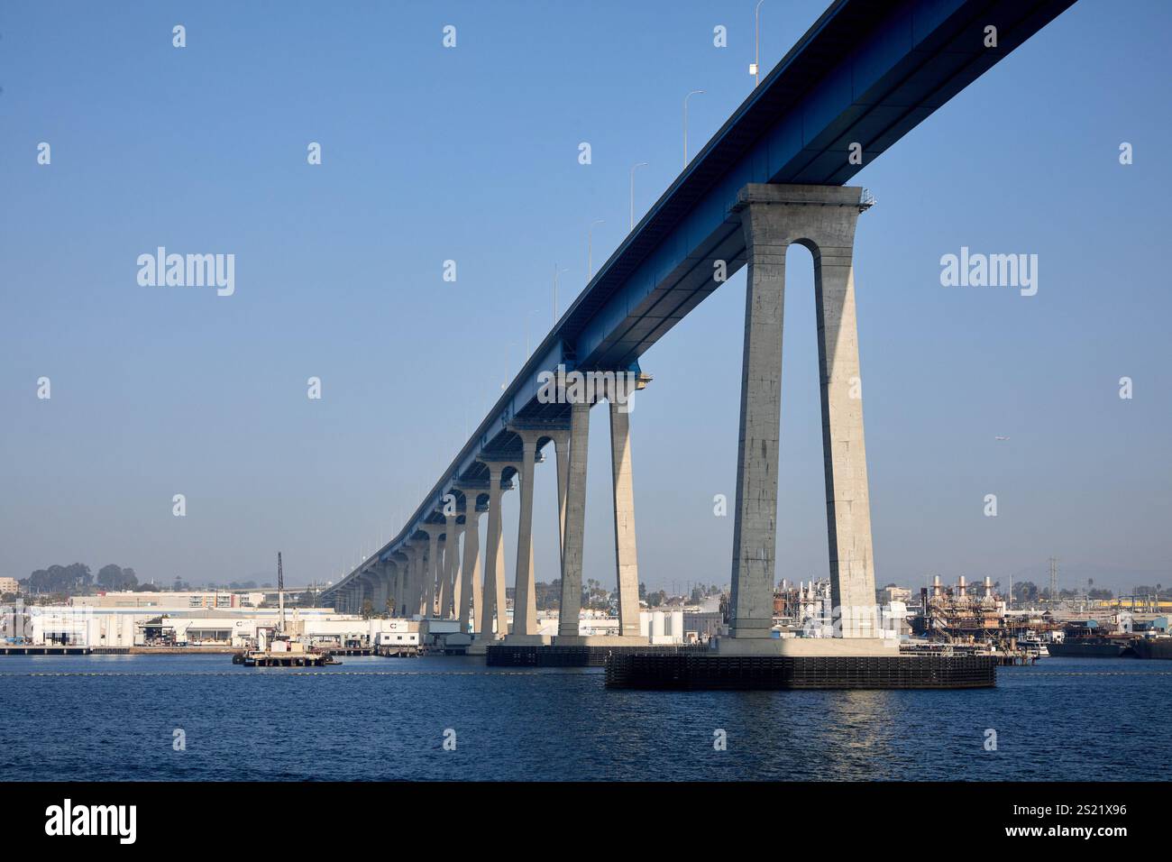 San Diego, California, USA. 21st Dec, 2024. The Coronado Bridge, an ...