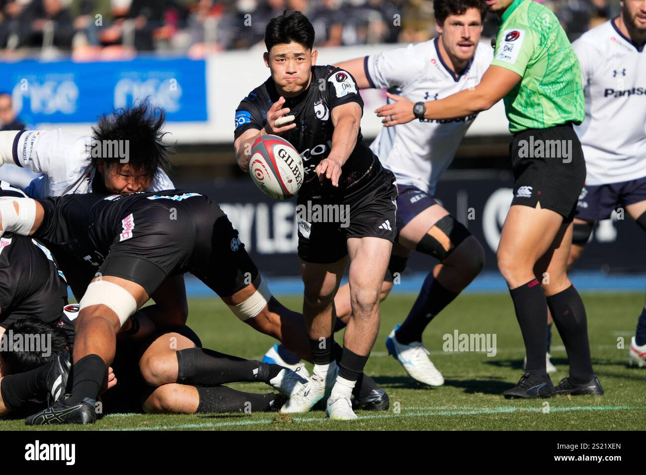 Tokyo Japan. 4th Jan, 2025. Ichigo Nakakusu (Black Rams), JANUARY 4 ...