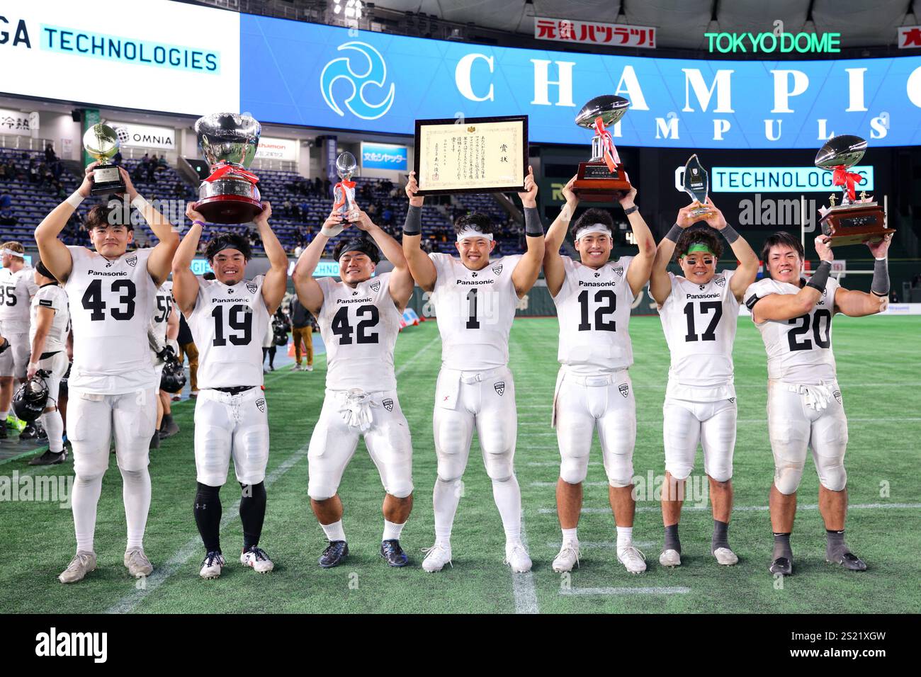 Panasonic Impulse team group (Impulse), JANUARY 3, 2025 - American Football : American Football ...