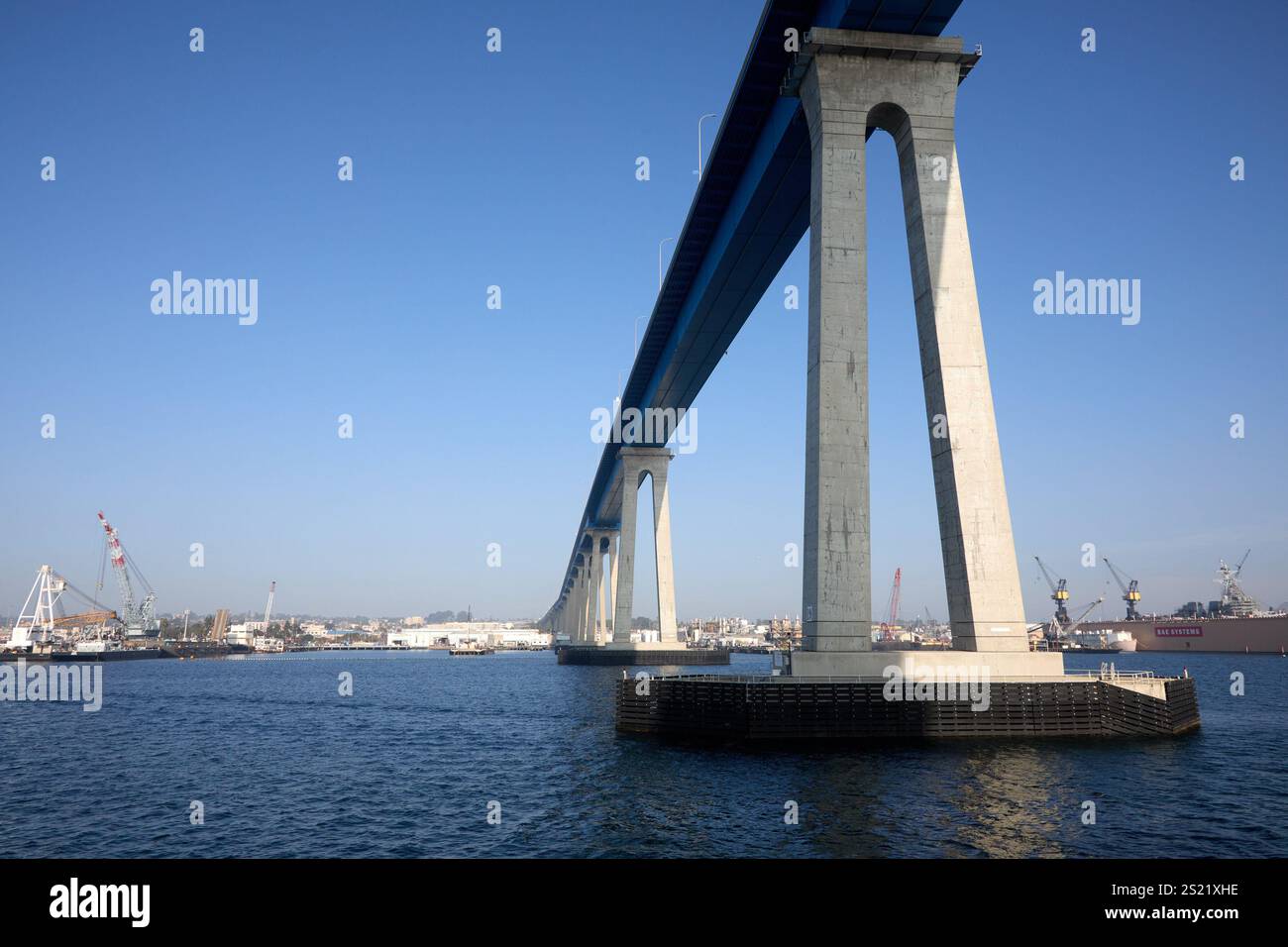 San Diego, California, USA. 21st Dec, 2024. The Coronado Bridge, an ...