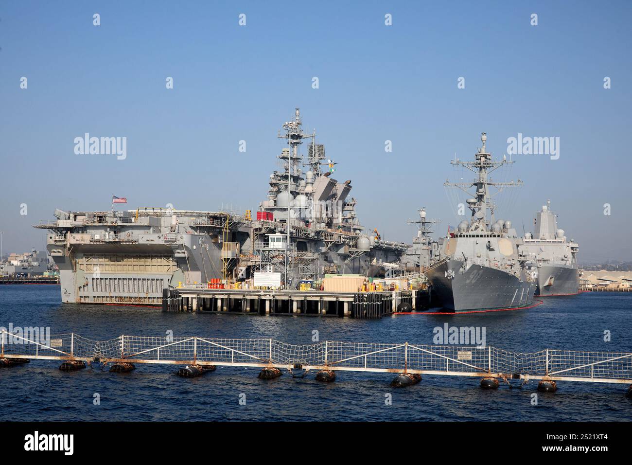 San Diego, California, USA. 21st Dec, 2024. The USS Chafee (DDG-90), an ...