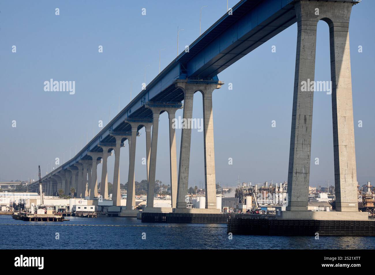 San Diego, California, USA. 21st Dec, 2024. The Coronado Bridge, an ...