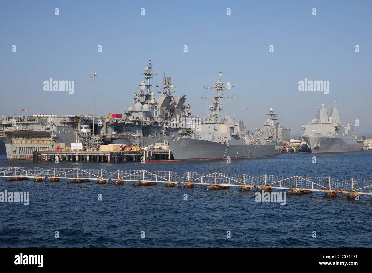 San Diego, California, USA. 21st Dec, 2024. The USS Chafee (DDG-90), an ...