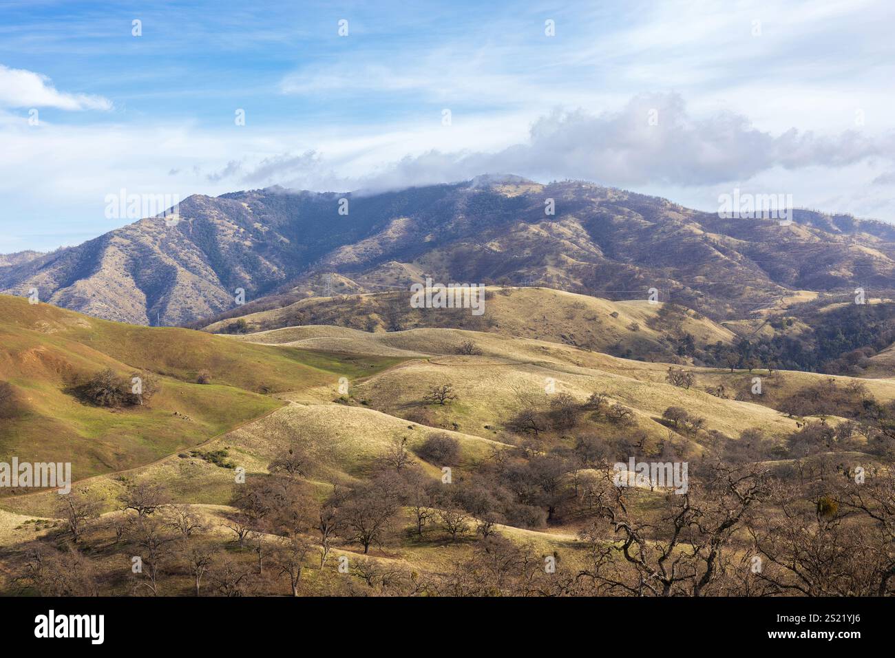 Views of Mt. Hamilton with the Lick Observatory on Summit via Joseph D ...