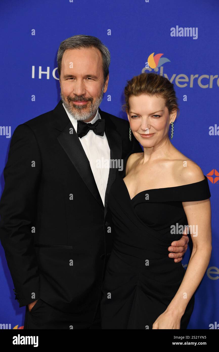 PALM SPRINGS, CALIFORNIA - JANUARY 03: (L-R) Denis Villeneuve and Tanya ...