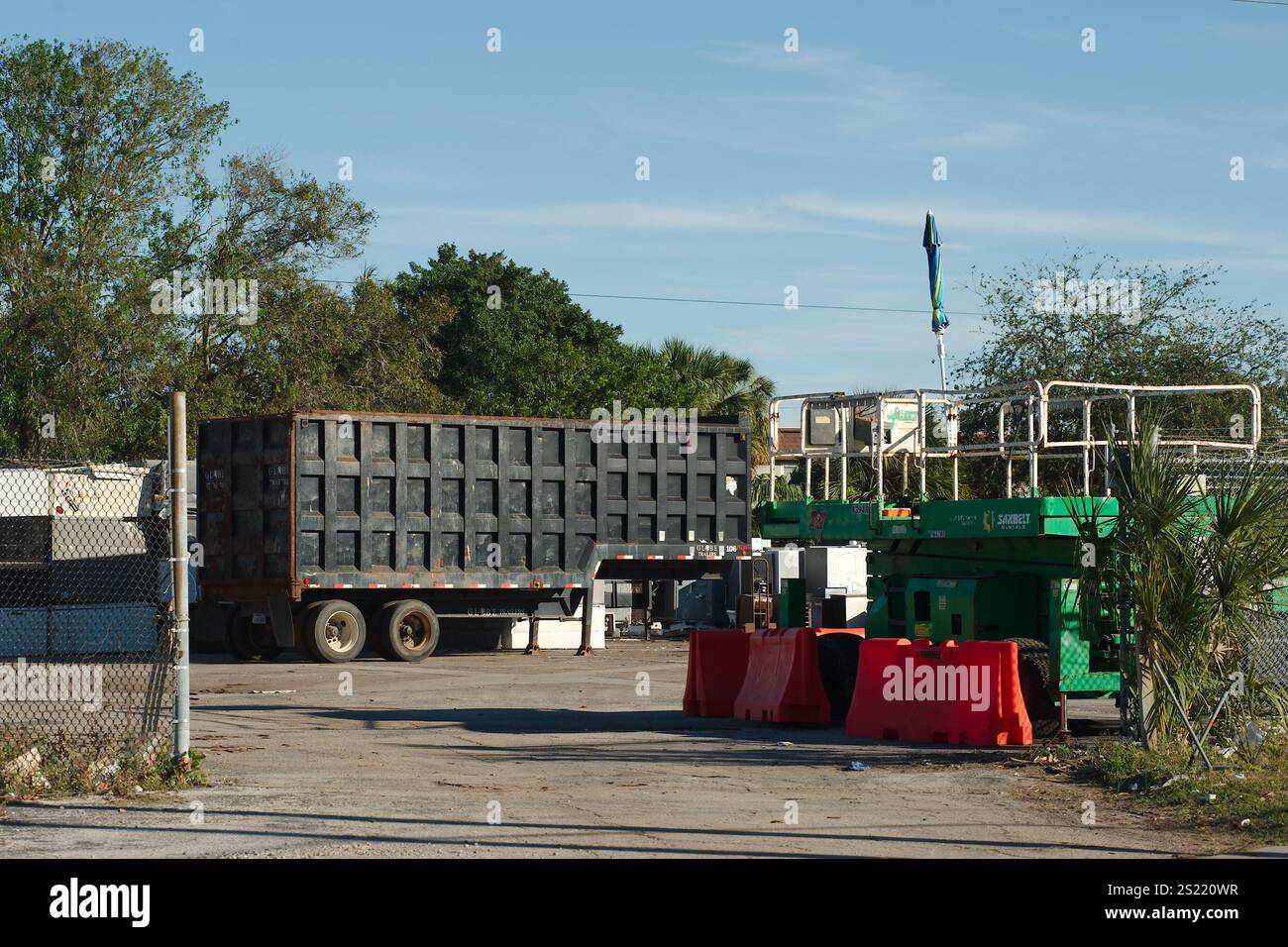 Editorial Use Only January 4, 2025. St. Petersburg, FL, USA. Temporary ...