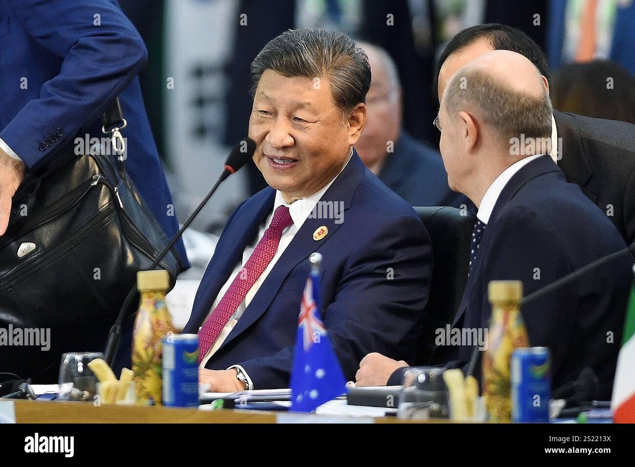 Rio de Janeiro, Brazil, November 19, 2024. Xi Jinping, President of ...