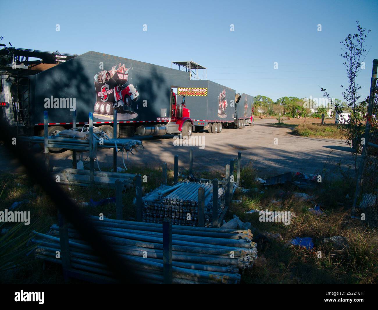 Editorial Use Only January 4, 2025. St. Petersburg, FL, USA. Temporary ...