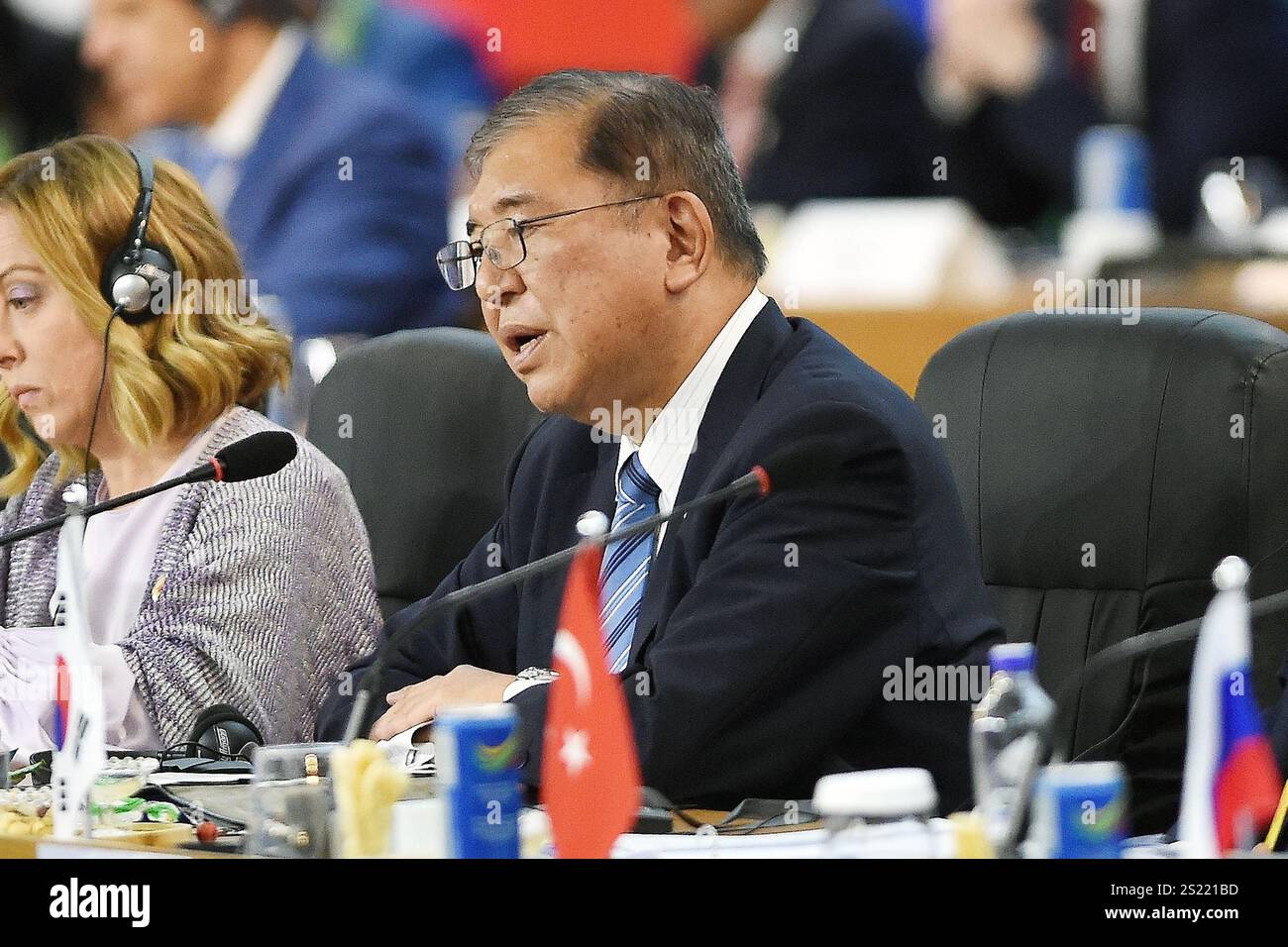 Rio de Janeiro, Brazil, November 19, 2024. Shigeru Ishiba, Prime ...