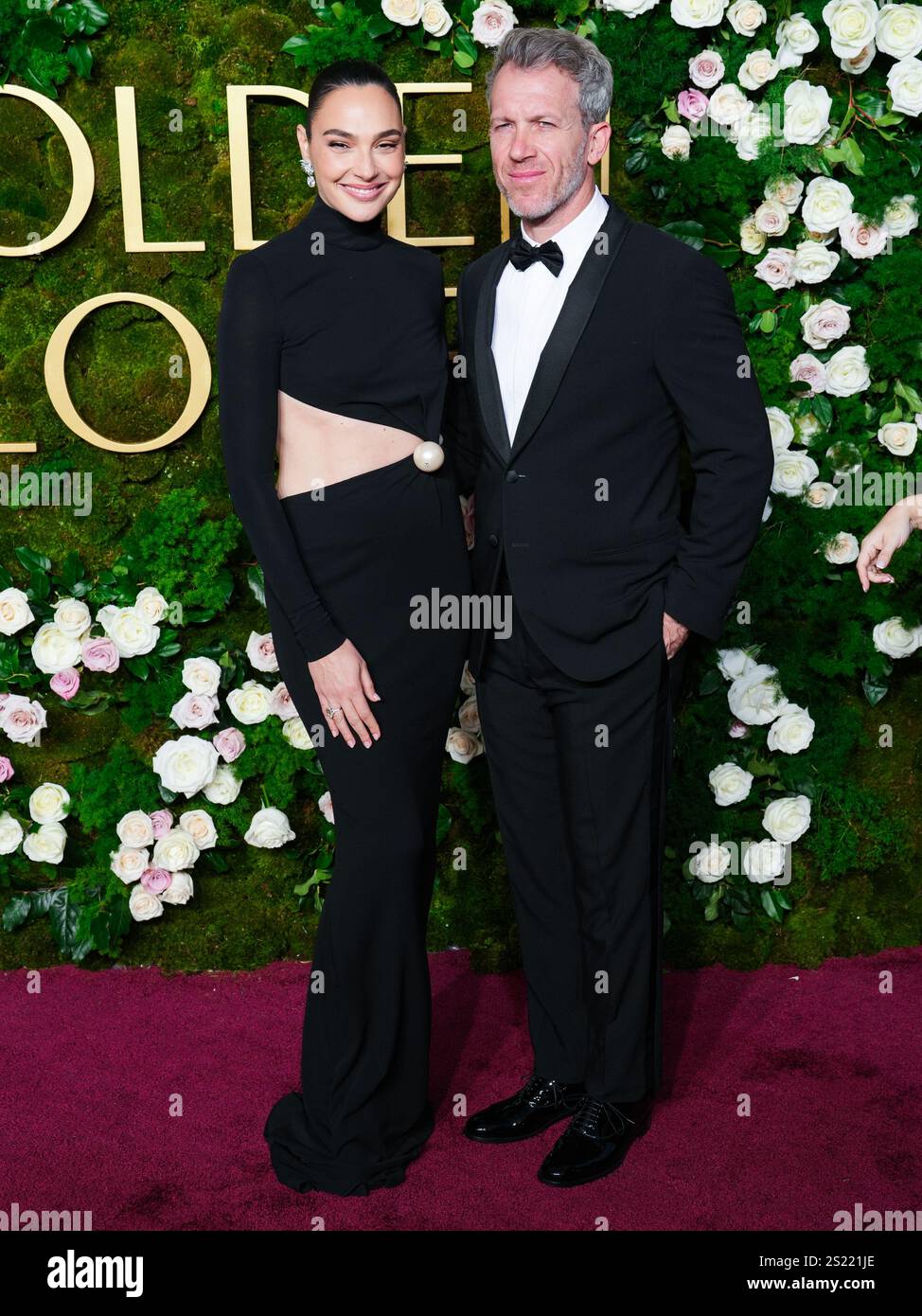 Los Angeles, USA. 05th Jan, 2025. Gal Gadot and Jaron Varsano walking ...