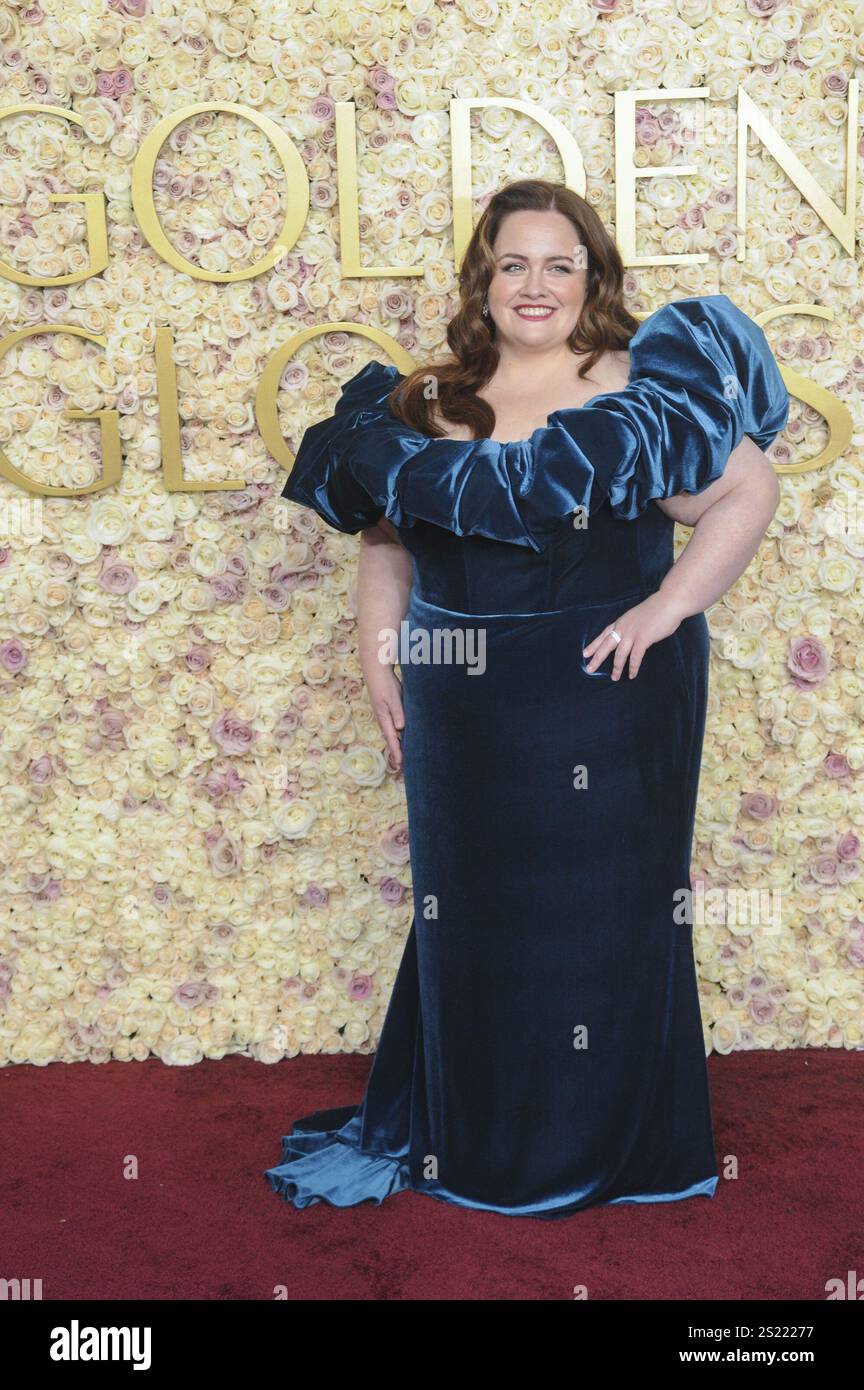 Ca. 05th Jan, 2025. Jessica Gunning at arrivals for 82nd Golden Globe ...