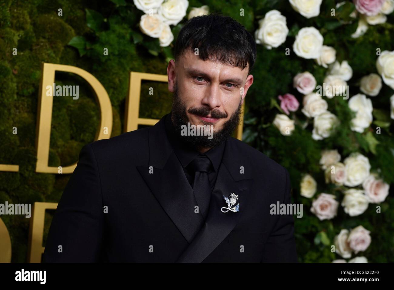 Richard Gadd arrives at the 82nd Golden Globes on Sunday, Jan. 5, 2025 ...