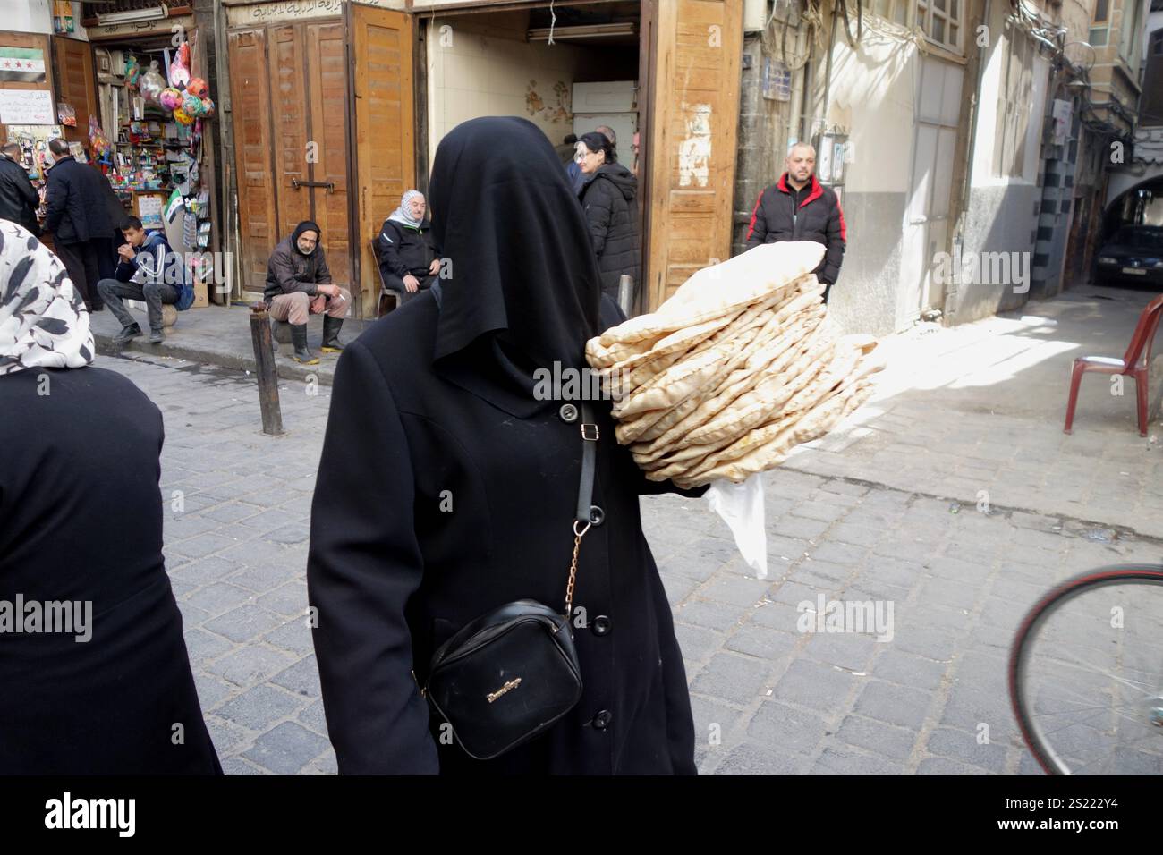 Damascus Sham, Syria. 05th Jan, 2025. Daily life in Damascus, Syria, on ...