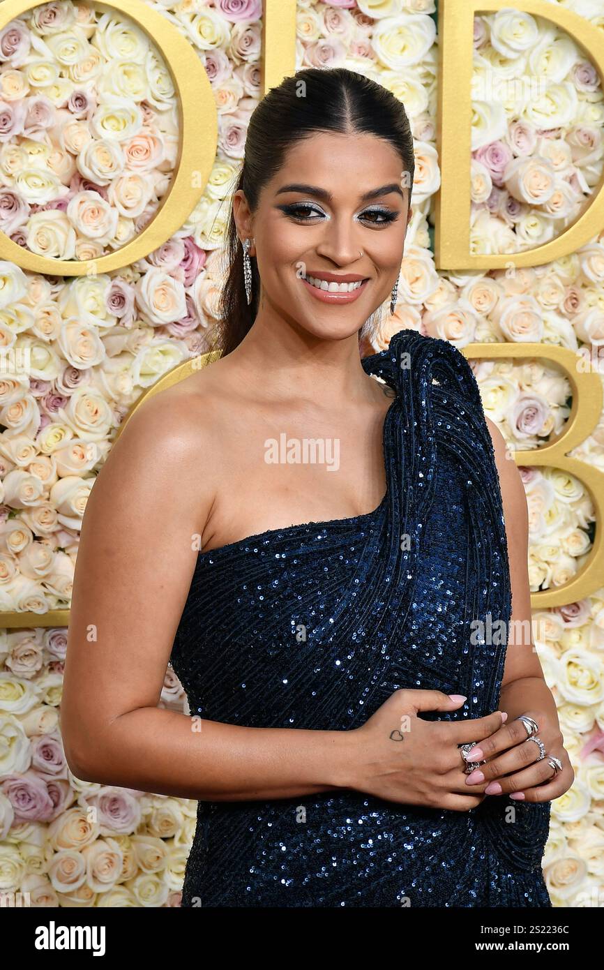 Beverly Hills, USA. 05th Jan, 2025. Lily Singh attends the 82nd Annual ...