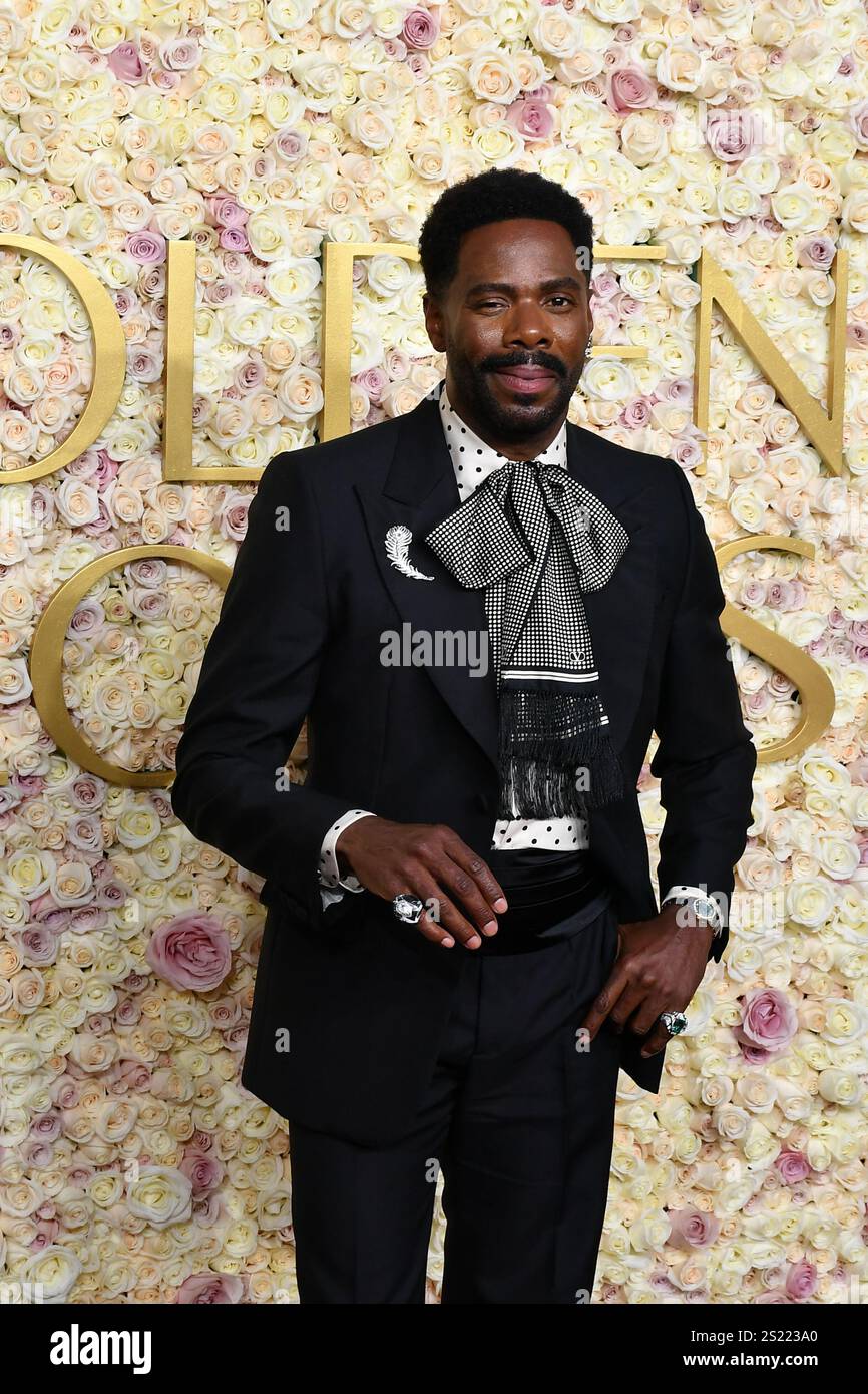Beverly Hills, USA. 05th Jan, 2025. Colman Domingo attends the 82nd ...