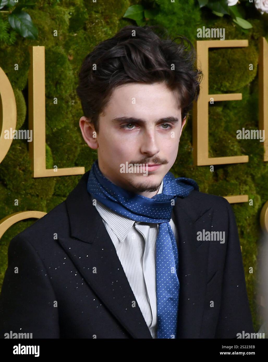 Beverly Hills, USA. 05th Jan, 2025. Timothée Chalamet attends the 82nd Annual Golden Globe ...