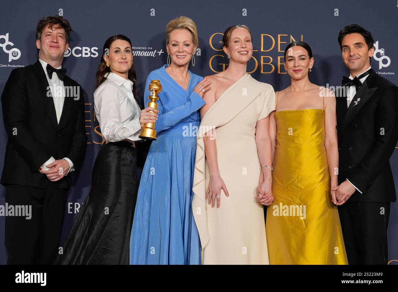 Adam Bricker, from left, Jen Statsky, Jean Smart, Hannah Einbinder ...