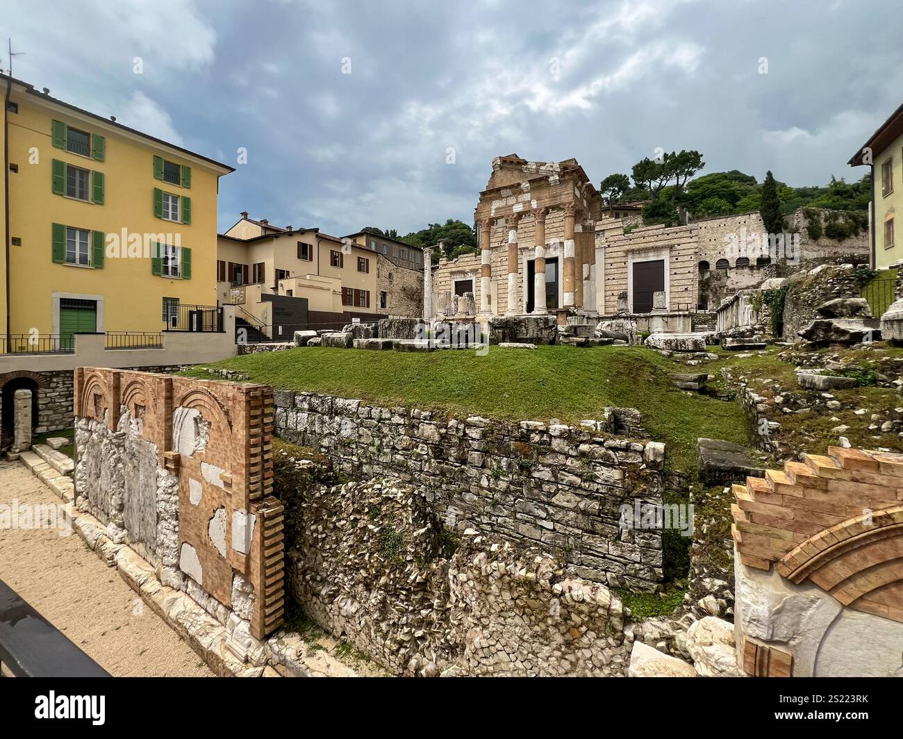 The Capitolium of Brixia or the Temple of the Capitoline Triad in ...