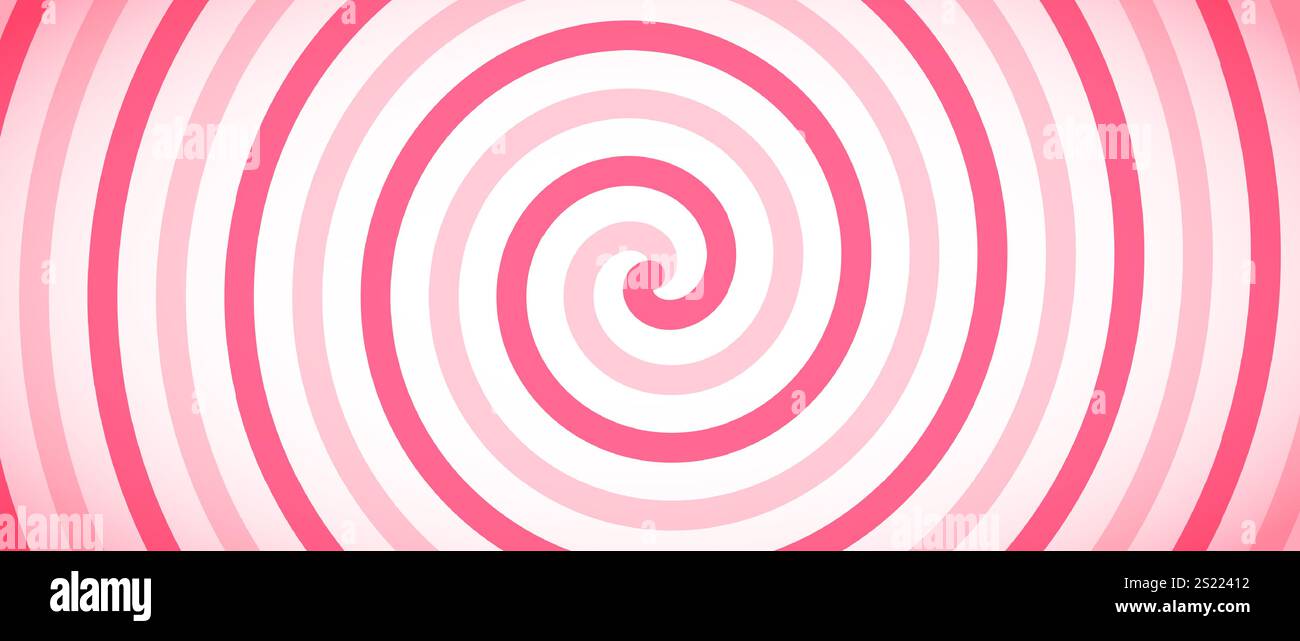 Candy color spiral background. Pink rotating swirl pattern wallpaper ...